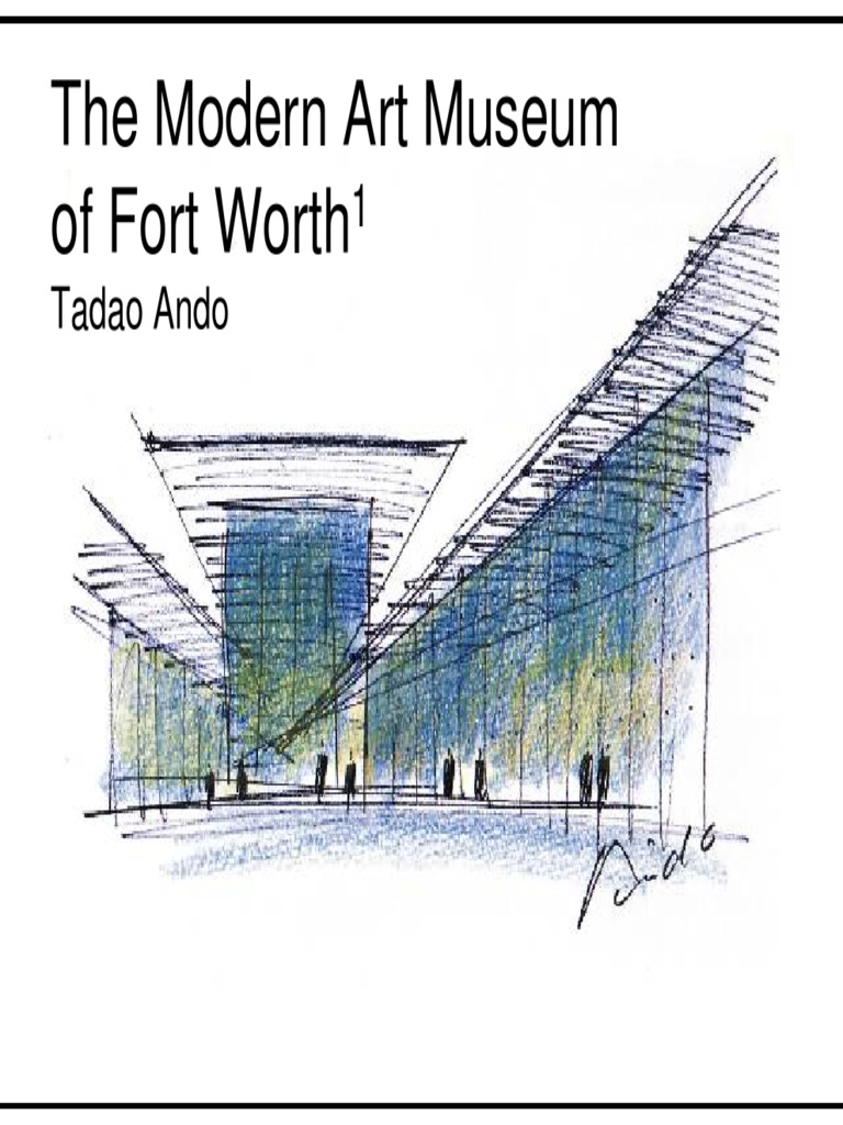 Structural Systems of Tadao Ando's Modern Art Museum of Fort Worth ...