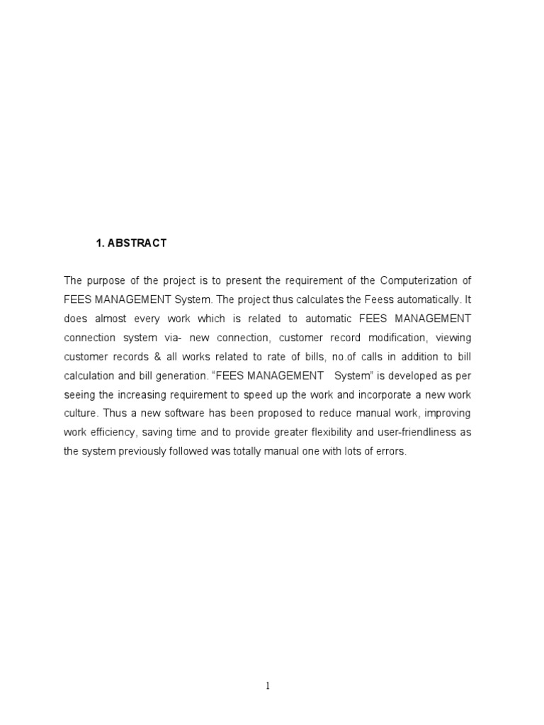 Fees Management System 111 | PDF | Databases | Microsoft Sql Server