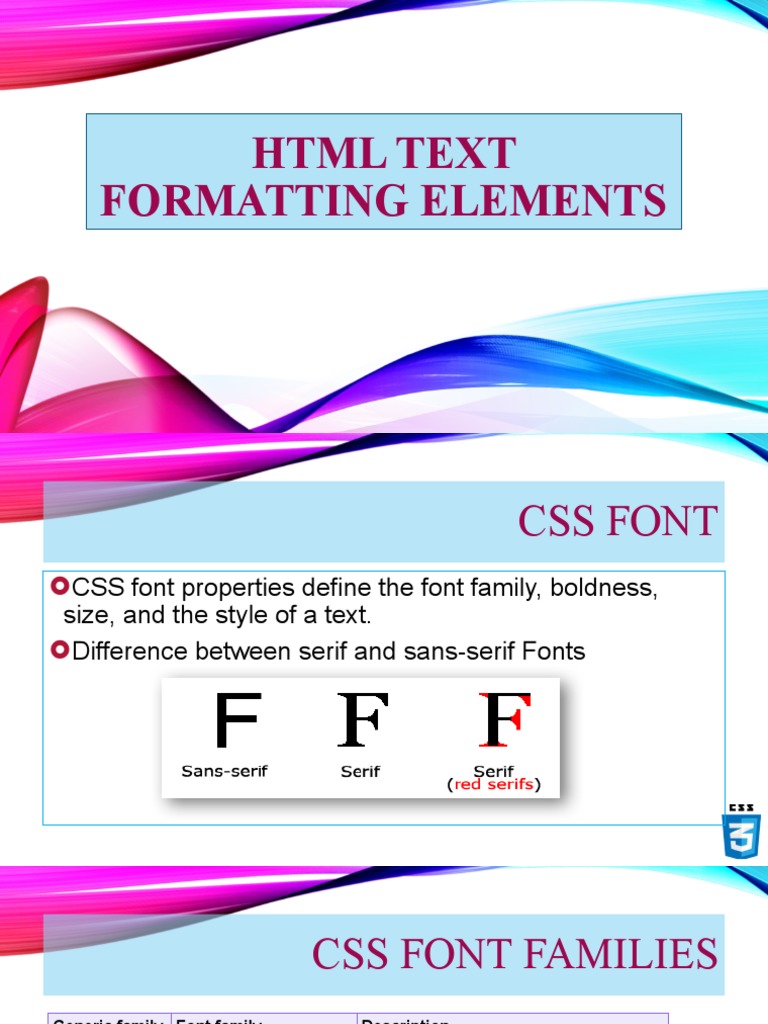 CSS Fonts | PDF | Typefaces | Sans Serif CSS Fonts | PDF | Typefaces | Sans Serif