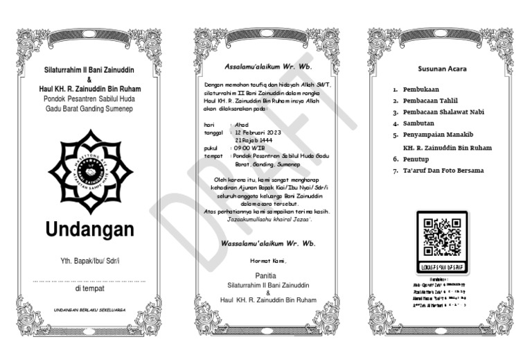 Undangan FINAL | PDF