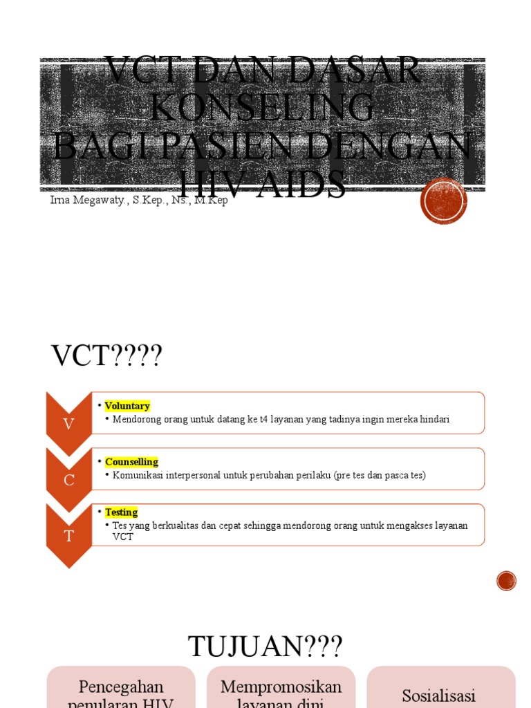 VCT Dan Dasar Konseling | PDF