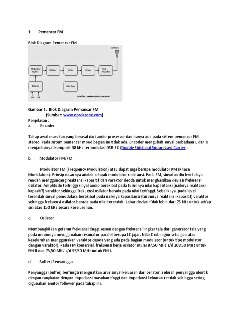 Diagram Radio | PDF