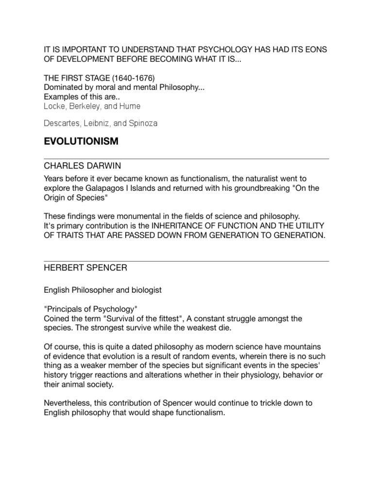 Functionalism Report | PDF | Psychology | Consciousness