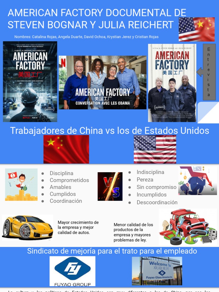 American Factory Documental de Steven Bognar y Julia Reichert | PDF ...