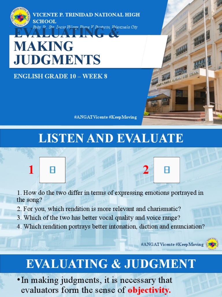 Evaluating & Making Judgments | Download Free PDF | Cognitive Science | Cognition