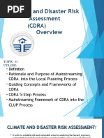 Urban Planners' Guide to CDRA | PDF | Hazards | Risk