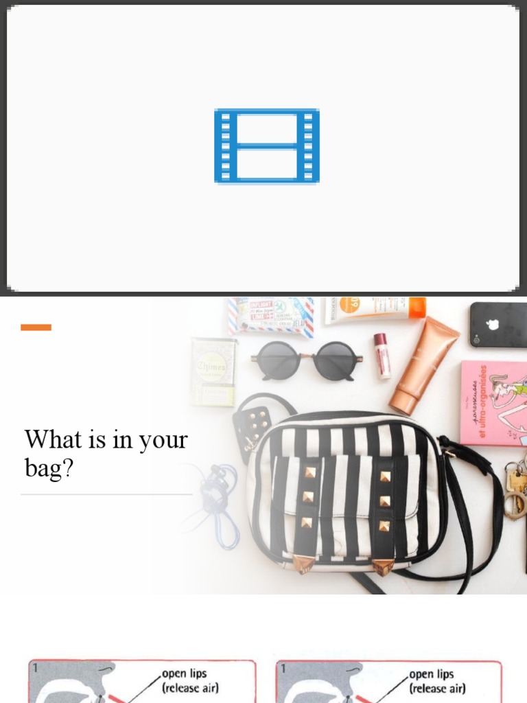 E3 - What Is in Your Bag | PDF | Languages | Foreign Language Studies