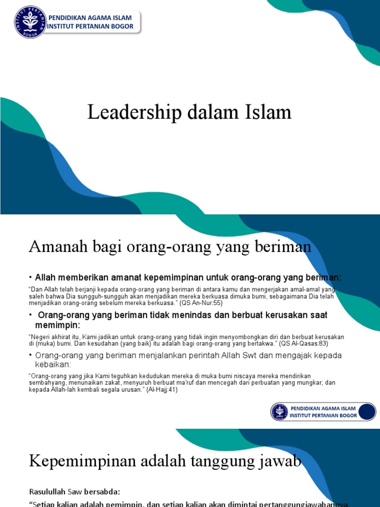 Leadership Islam | PDF