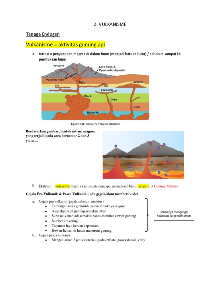 VULKANISME | PDF | Sejarah