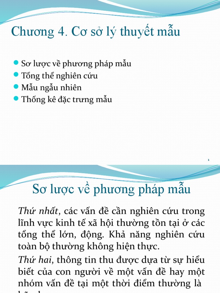 Baigiang Xac Suat - Chuong 4 | PDF