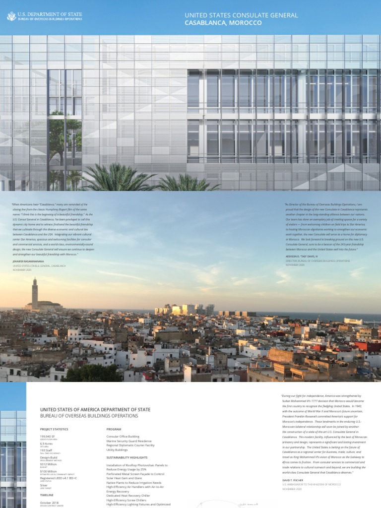 Casablanca, Morocco: United States Consulate General | PDF | Casablanca ...