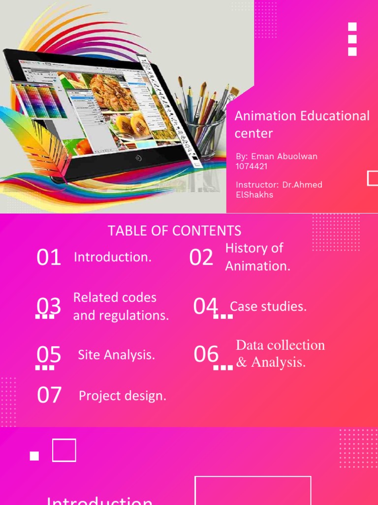 Eman Abuolwan 074421 Animation Educational Center Final Pdf