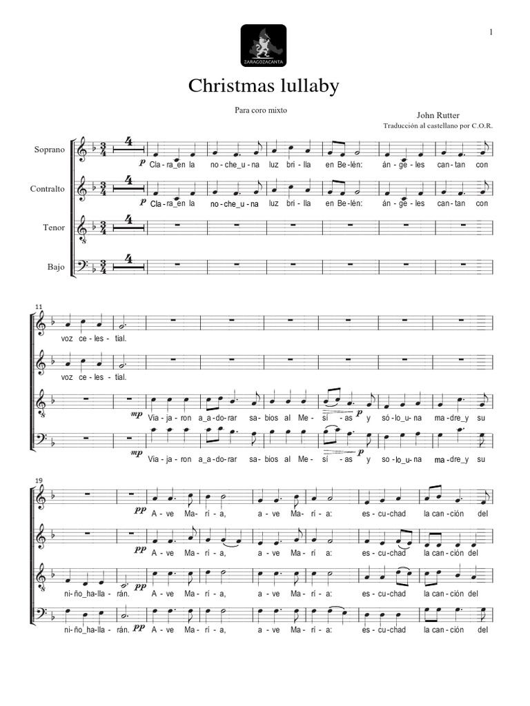 Christmas Lullaby | PDF
