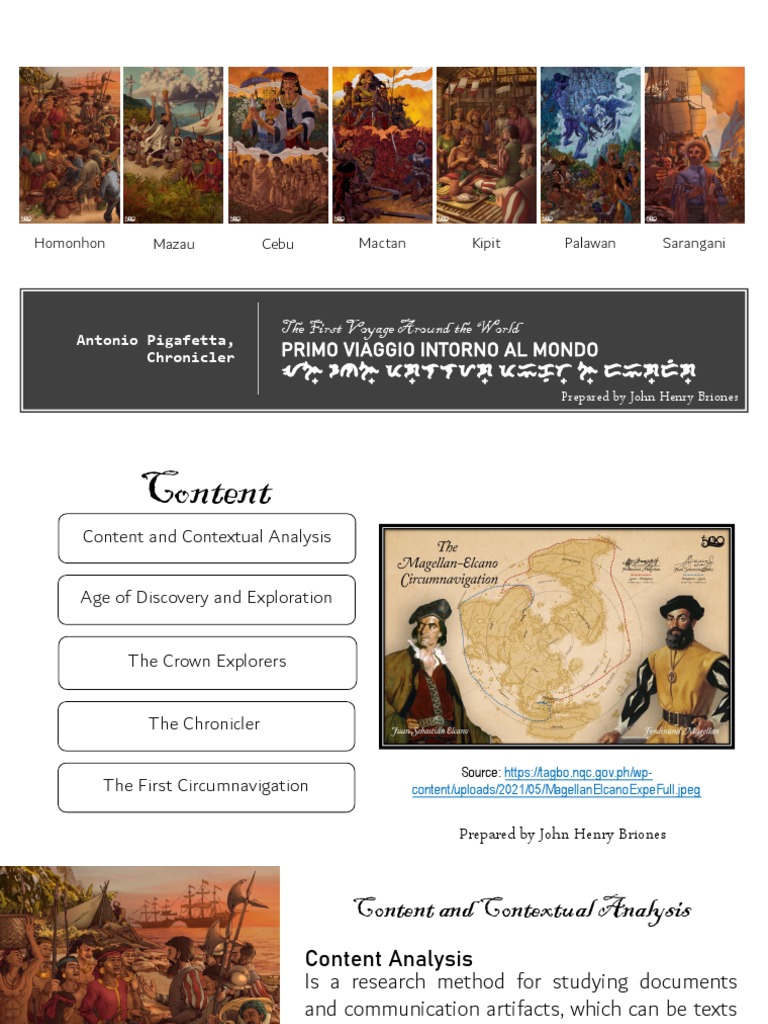 Magellan's First Voyage Timeline | PDF | Age Of Discovery
