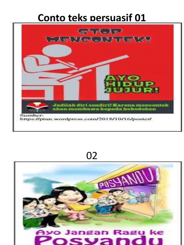 Conto Teks Persuasif 01.Pptx LKPD TEKS PERSUASIF | PDF