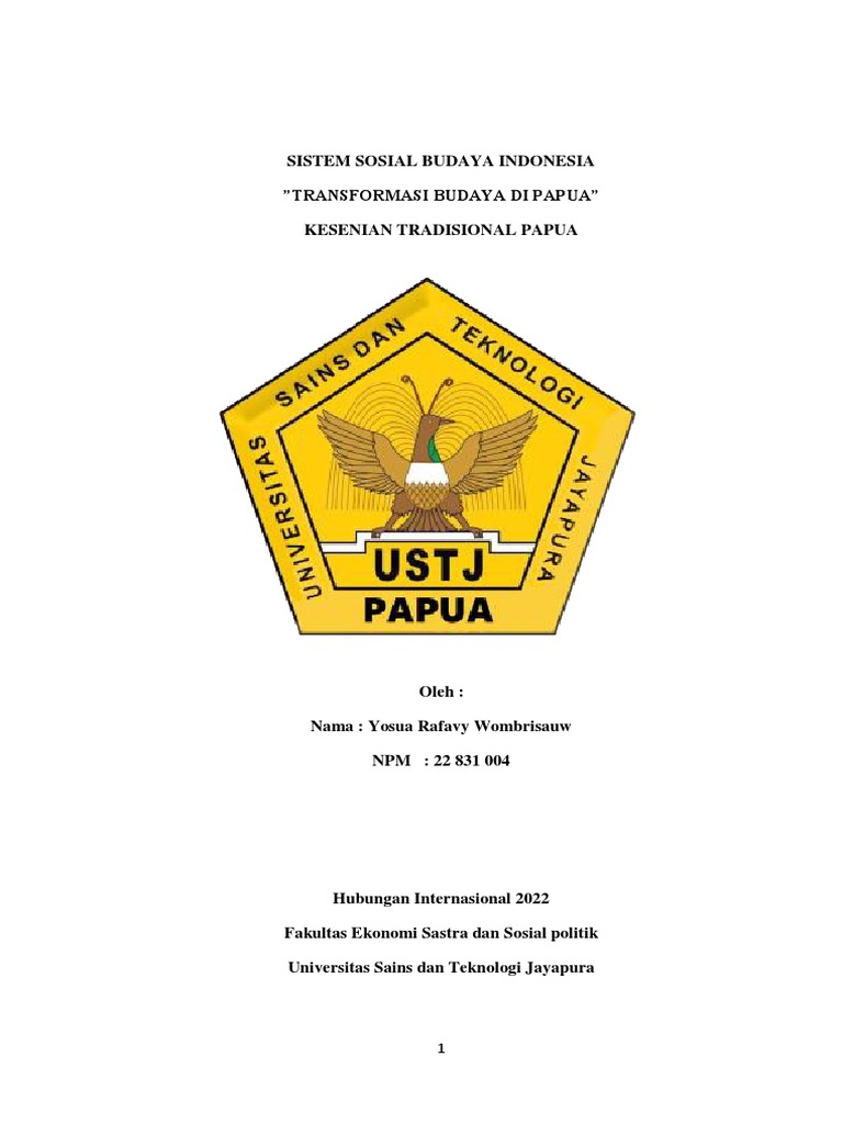 Tugas Paper Ssbi | PDF