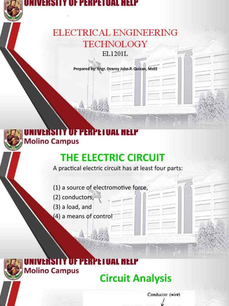 EL1021L Ohms Law Basic Electrical Fundamental - WK3 | PDF | Electrical Resistance And ...