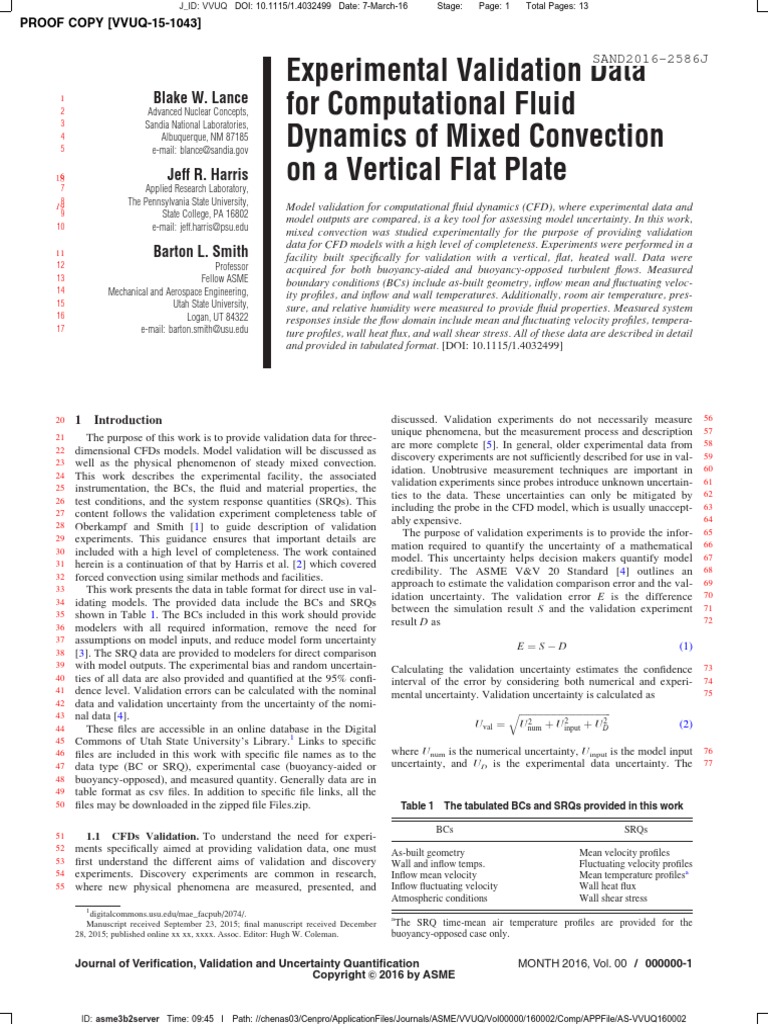 HTC VerticlaPlate | PDF | Fluid Dynamics | Convection