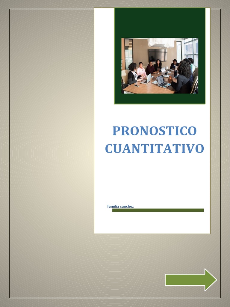 Pronosticos Cuantitativos | PDF | Análisis de regresión | Estadísticas