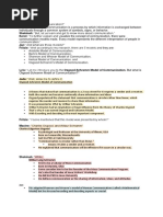 Osgood-Schramm Communication Model Overview | PDF | Communication ...