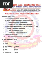 Word Processing EXAM PDF | PDF | Word Processor | Microsoft Word