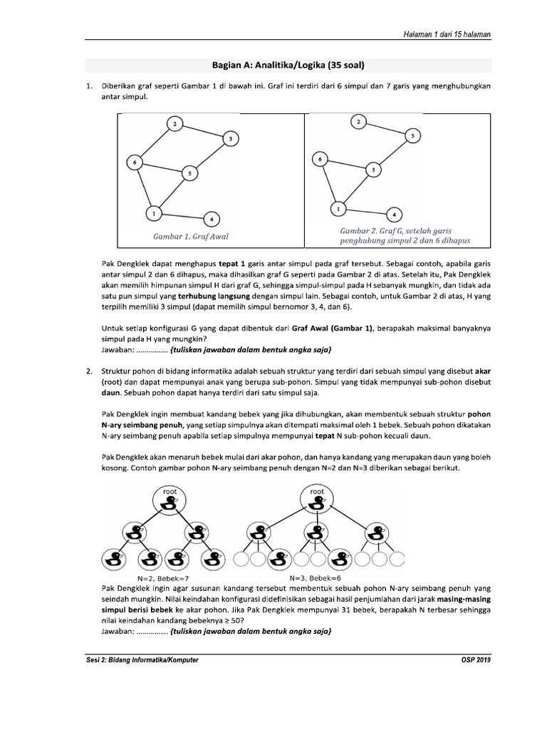 OSP Informatika 2019 | PDF
