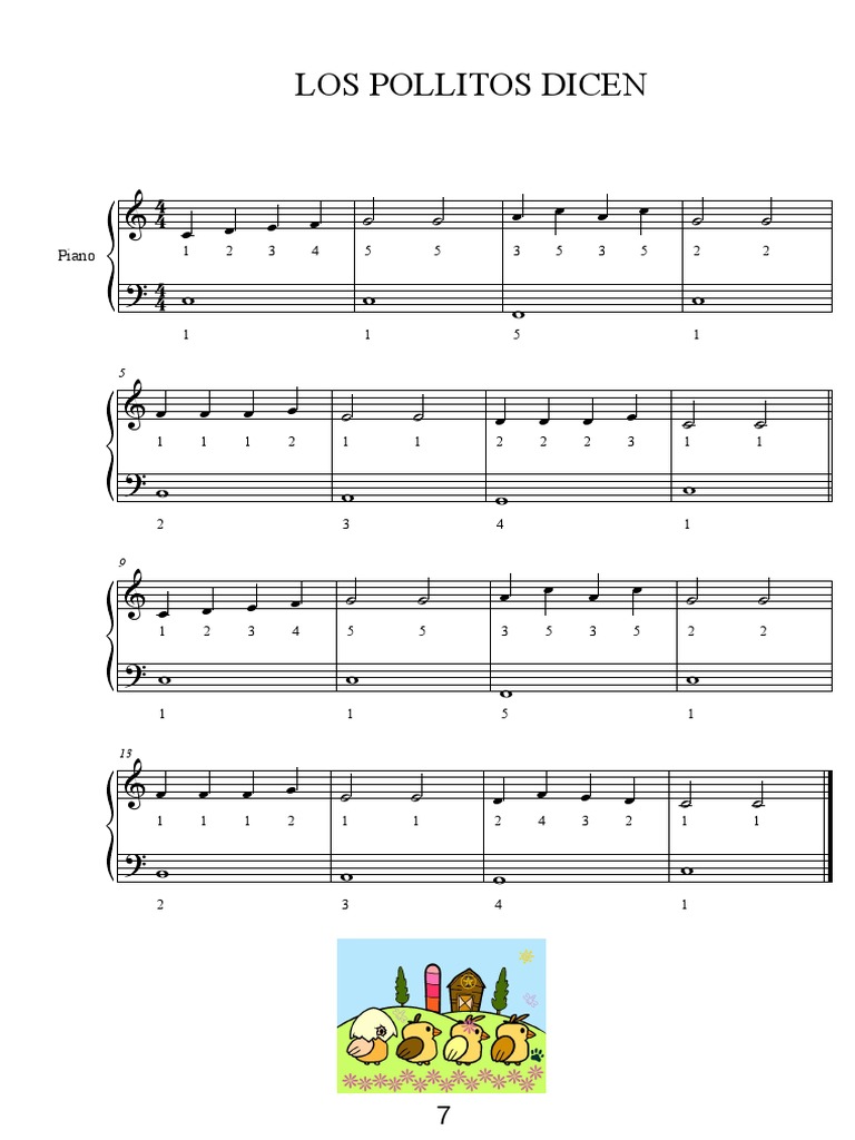 7 - 4 - Los Pollitos Dic | PDF
