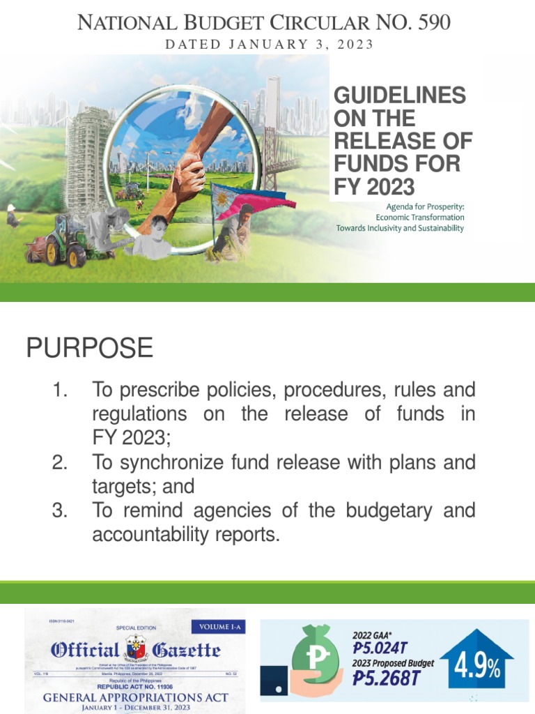 FY 2023 Release Guidelines | PDF | Budget | Government