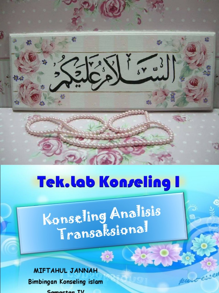 Teori Analisis Transaksional dalam Konseling | PDF | Karier ...