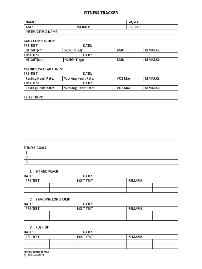 Fitness Tracker PF1 1 | PDF