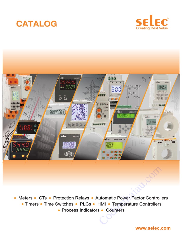 SELEC Catalog | PDF | Ac Power | Alternating Current