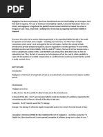 Understanding the Neighbour Principle | PDF | Negligence | Duty Of Care