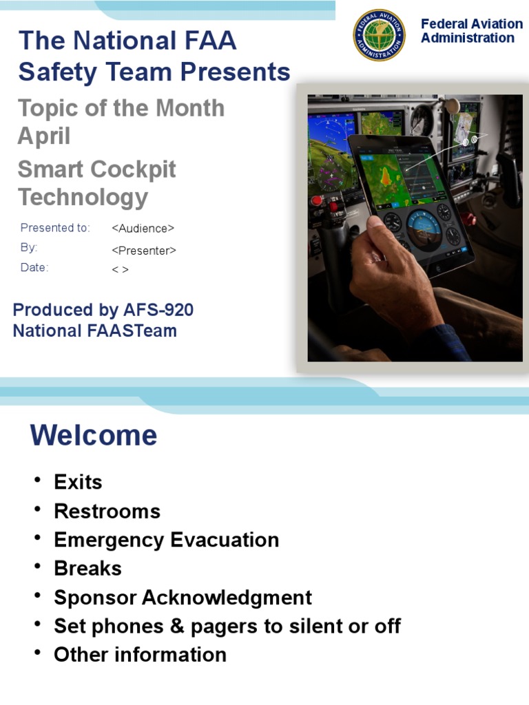 18 07 Apr TOM Smart Cockpit Tech PPT Rev 0 | PDF | Aviation | Air ...