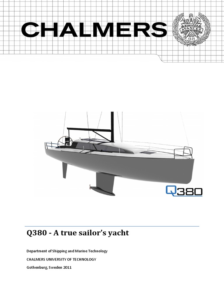 Q380 Yacht Design Prioritizes Performance | PDF | Hull (Watercraft) | Yacht