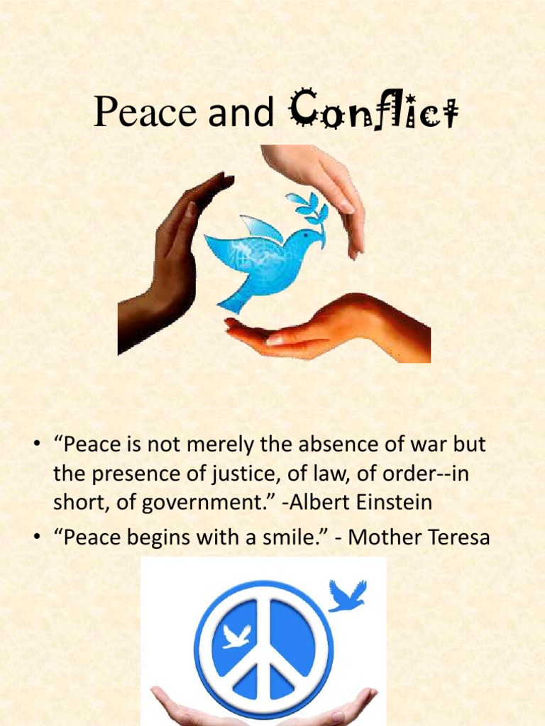Peaceandconflict 130810123744 Phpapp02 | PDF | International Security ...