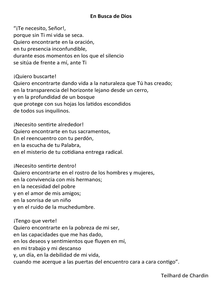 En Busca de Dios | PDF