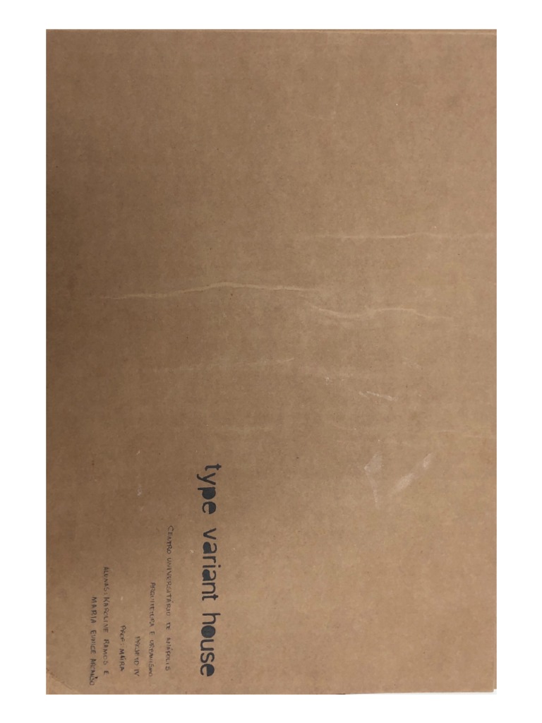 Type Variant House | PDF