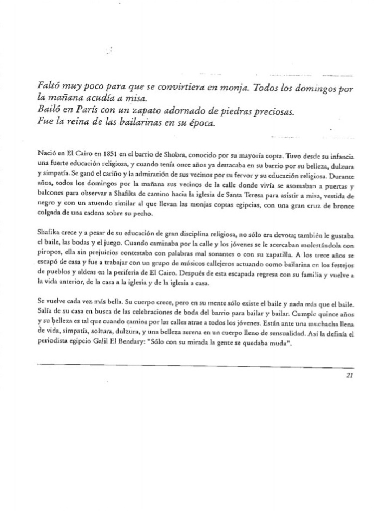 01-Shafika La Copta | PDF
