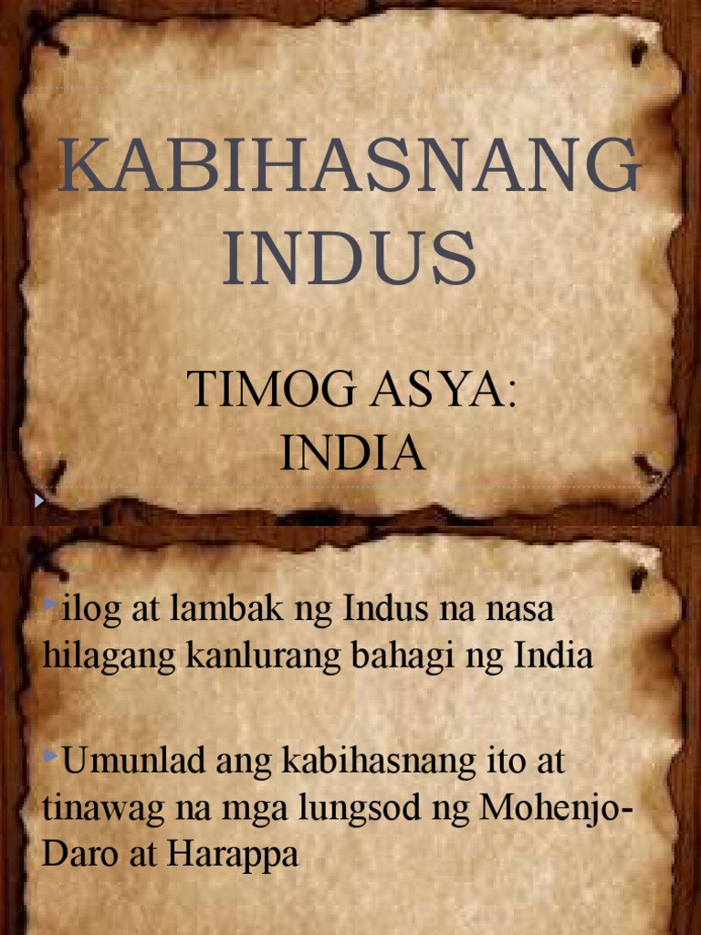 Kabihasnang Indus | PDF