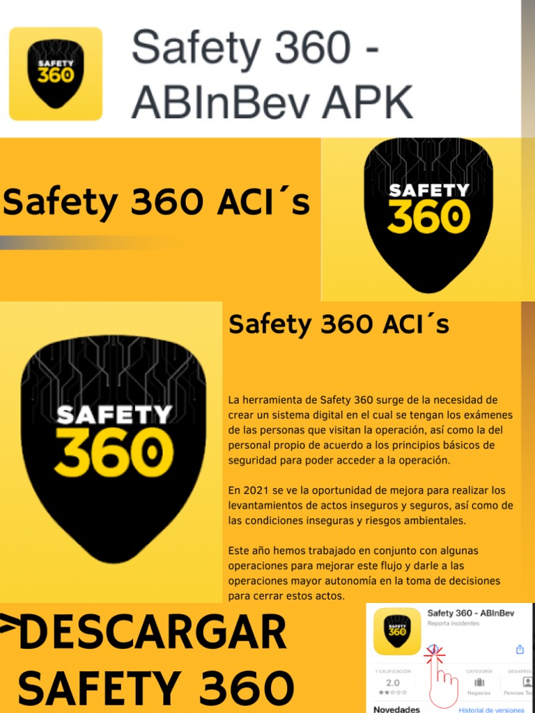 SAFETY 360 Descarga App | PDF
