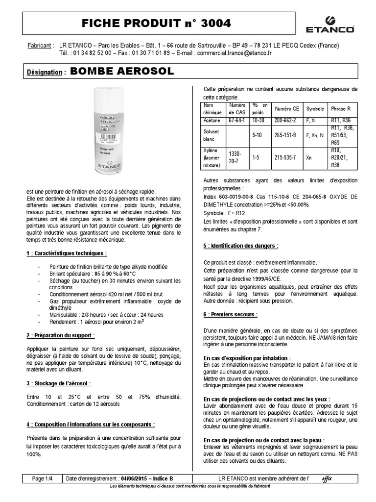 Vider une bombe aérosol en toute sécurité | PDF | Lutte contre l ...