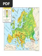 Harta Unitati Relief Romania | PDF