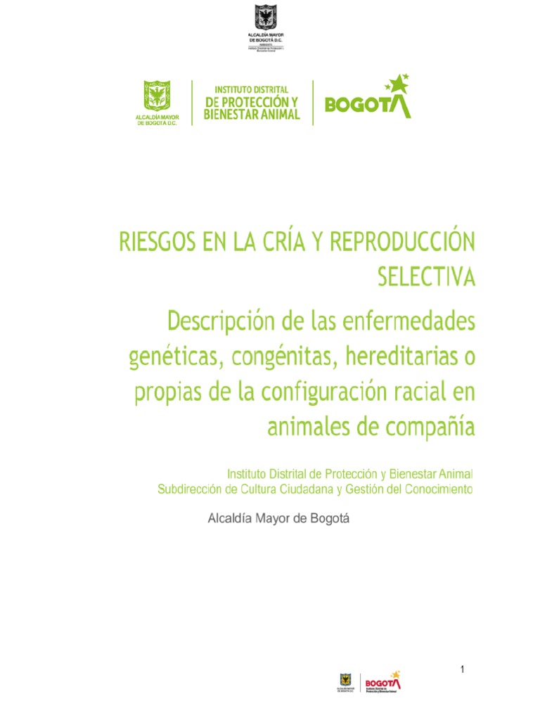 Riesgos en La Cria y Reproduccion Selectiva | PDF | Crianza selectiva ...