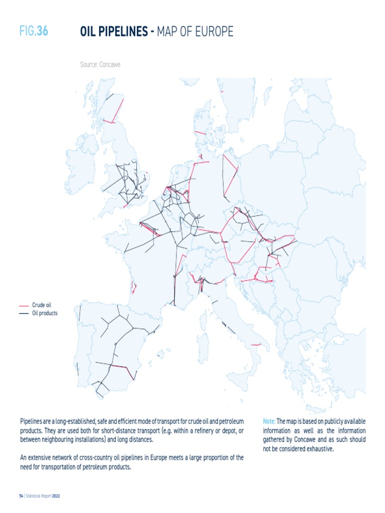 European Oil Pipeline Overview | PDF | Computers