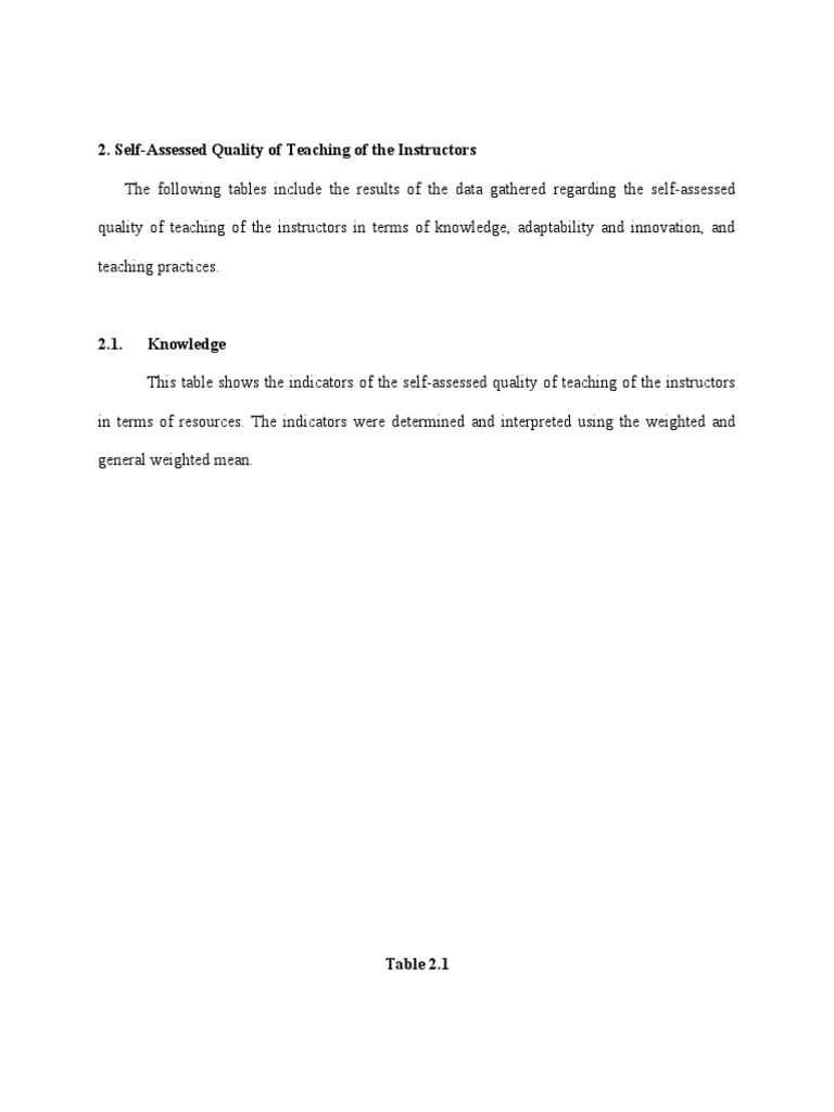 Sop 2 Interpretations | PDF | Teachers | Learning