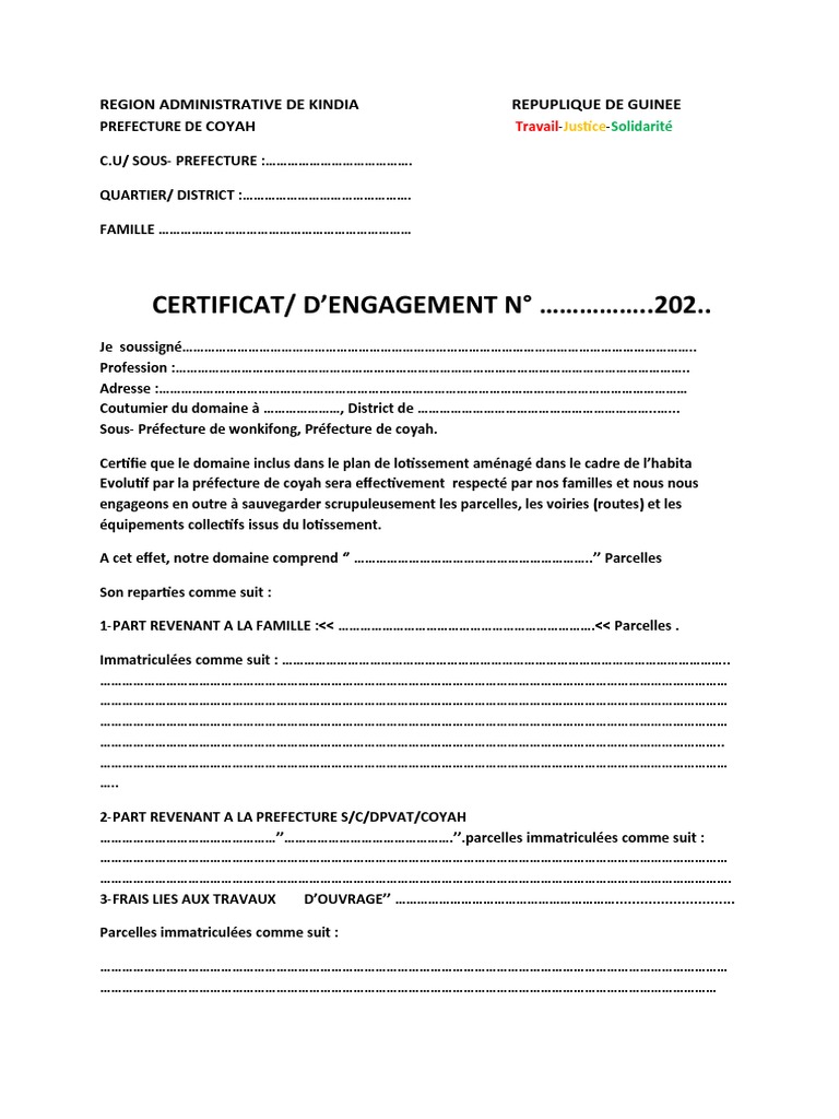 Prefecture de Coyah | PDF