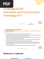 Cambridge IGCSE ICT - Chapter 2 and 3 - Input & Output Devices ...