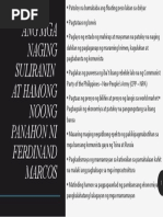 Mga Patakaran, Programa at | PDF