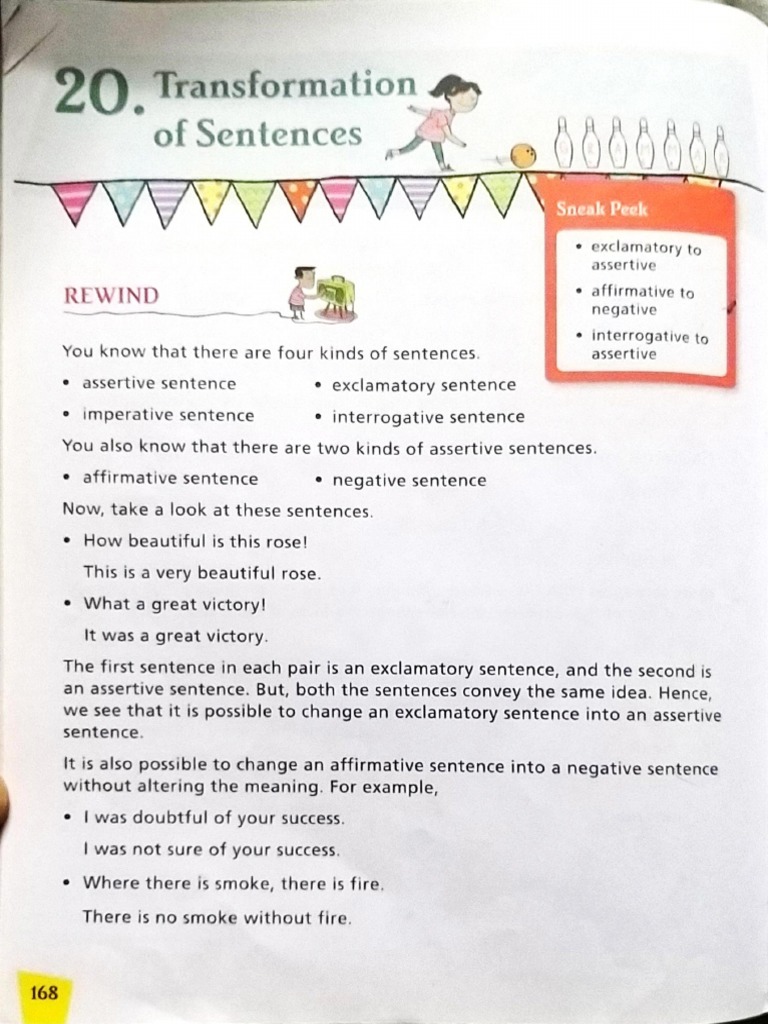 Transformation of Sentences | PDF | Cognitive Science | Cognition