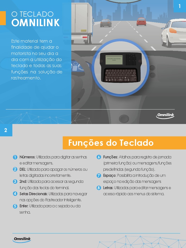 Manual Teclado - Omnilink | PDF | Teclado de computador | Informática